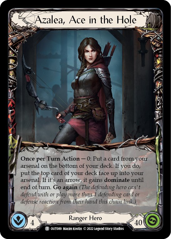 Azalea, Ace in the Hole - Outsiders - Flesh and Blood TCG