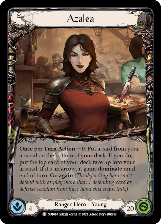 Azalea - Outsiders - Flesh and Blood TCG