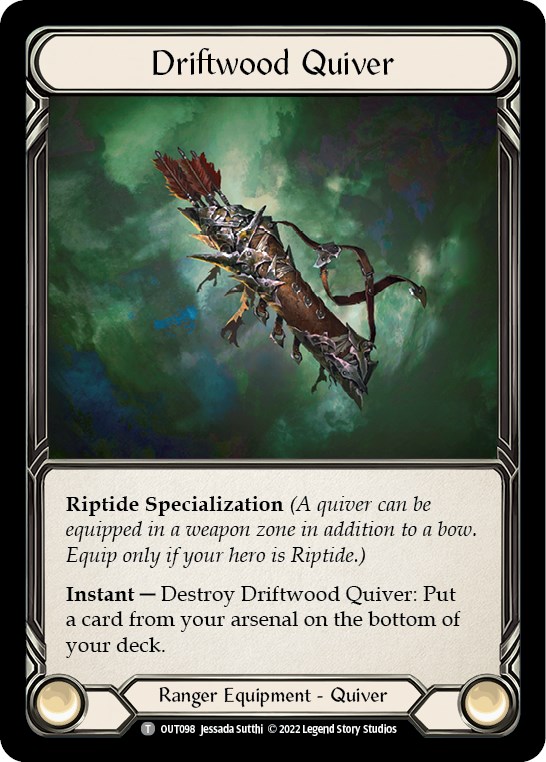Driftwood Quiver - Outsiders - Flesh and Blood TCG