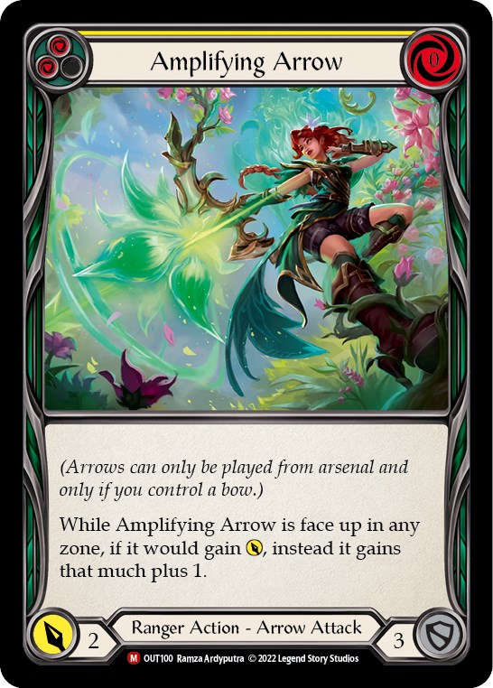 Amplifying Arrow - Outsiders - Flesh and Blood TCG