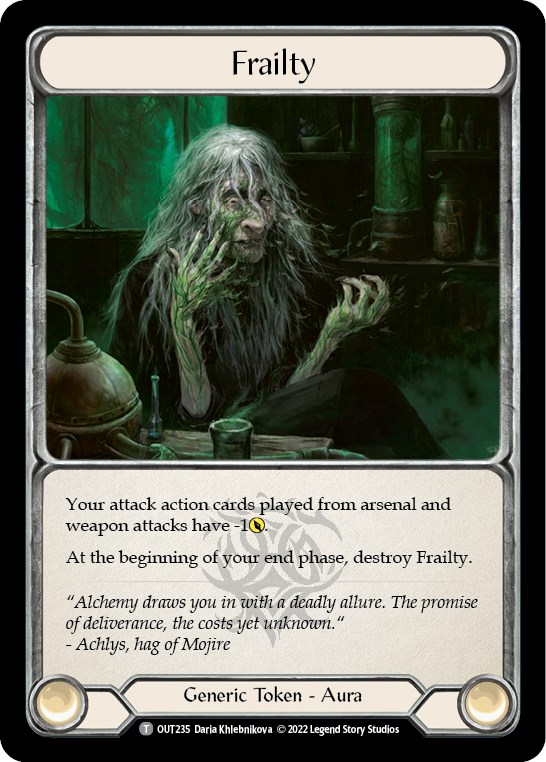 Frailty - Outsiders - Flesh and Blood TCG
