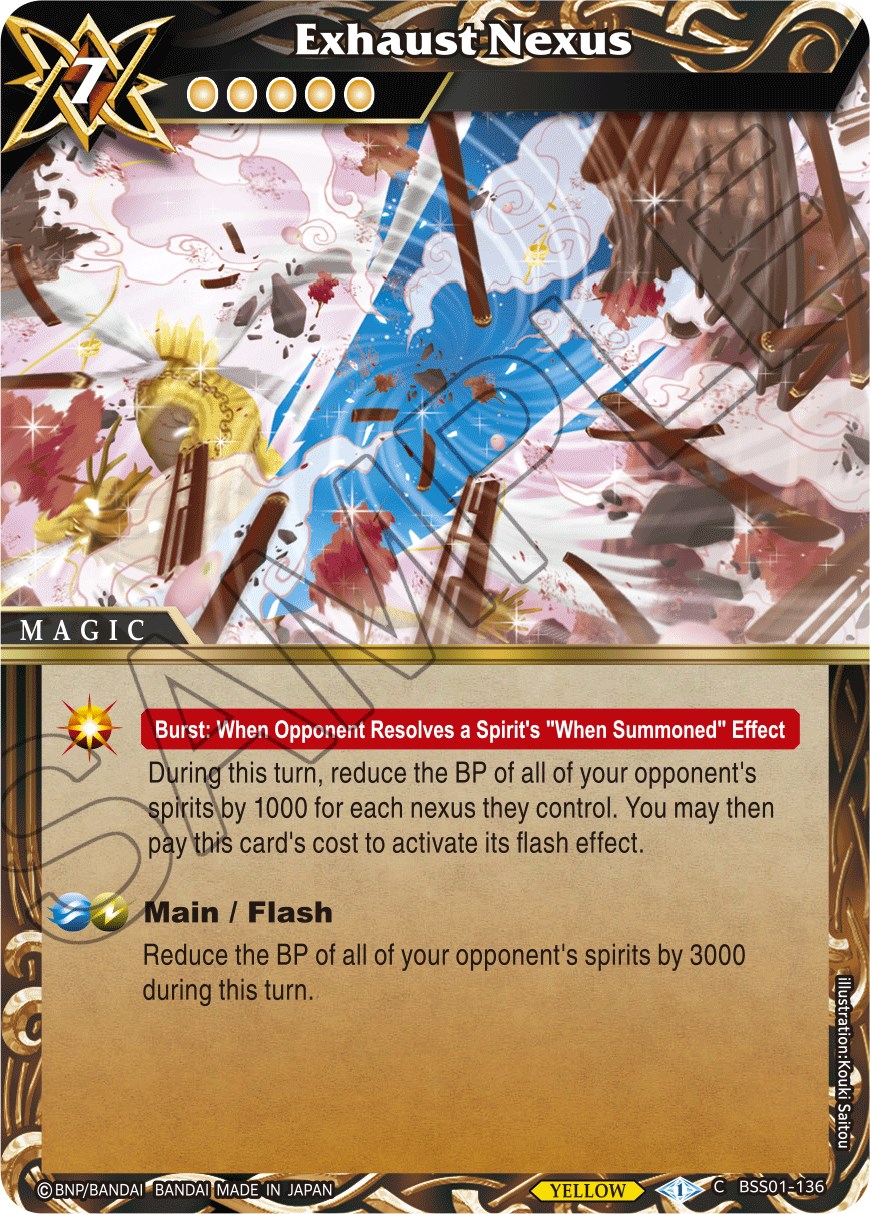 Exhaust Nexus - Dawn of History - Battle Spirits Saga