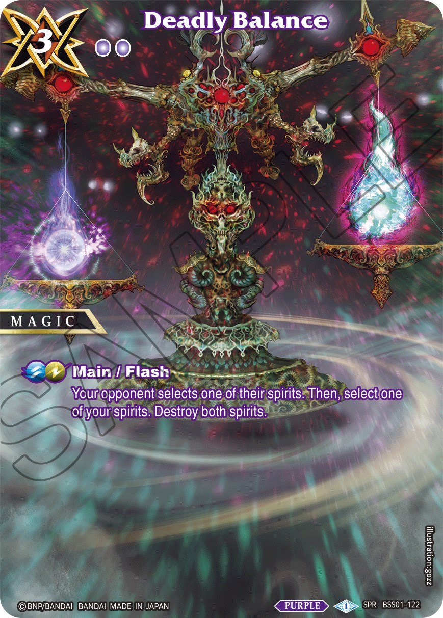 Deadly Balance (SPR) - Dawn of History - Battle Spirits Saga