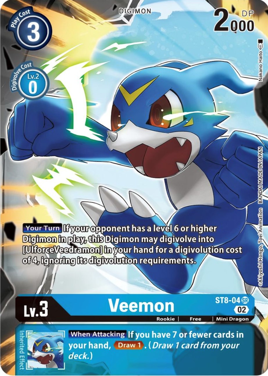 Veemon Evolution