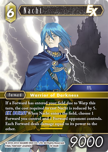 Nacht EX - From Nightmares - Final Fantasy TCG