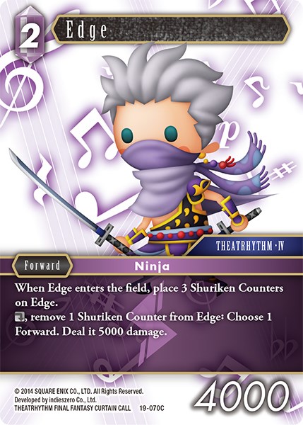Edge - From Nightmares - Final Fantasy TCG
