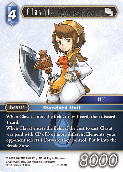 Clavat - From Nightmares - Final Fantasy TCG