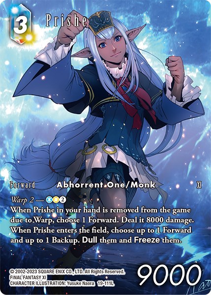 Prishe (Full Art) - From Nightmares - Final Fantasy TCG