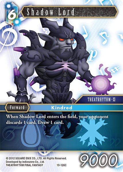 Shadow Lord - From Nightmares - Final Fantasy TCG