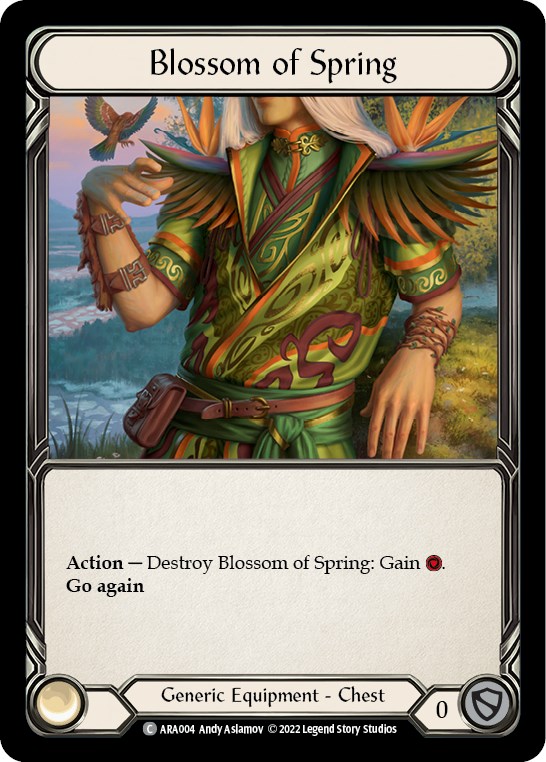 Blossom of Spring - Blitz Deck: Outsiders - Arakni - Flesh and Blood TCG