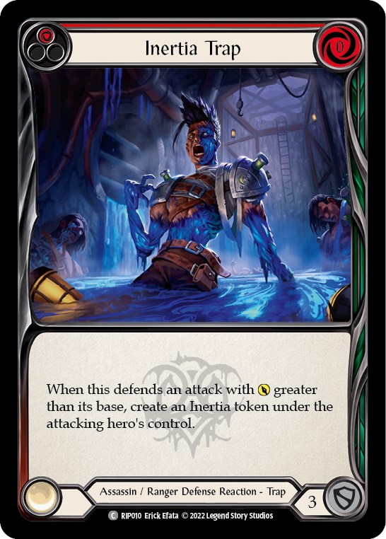 Inertia Trap (Red) - Blitz Deck: Outsiders - Riptide - Flesh and Blood TCG