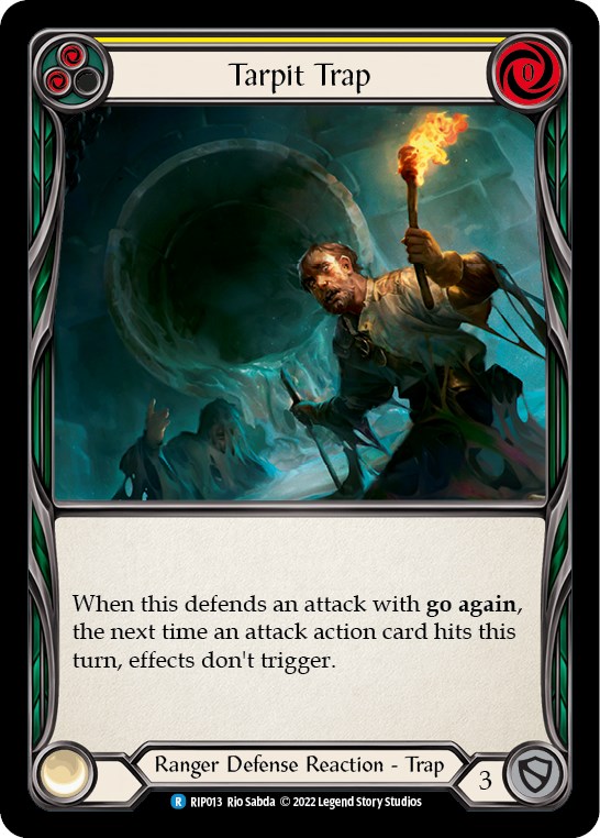 Tarpit Trap (Yellow) - Blitz Deck: Outsiders - Riptide - Flesh and ...