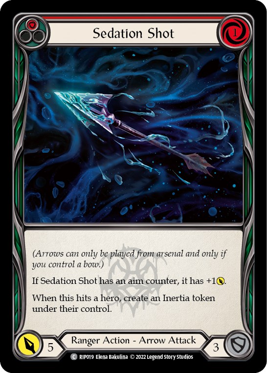 Sedation Shot (Red) - Blitz Deck: Outsiders - Riptide - Flesh and Blood TCG