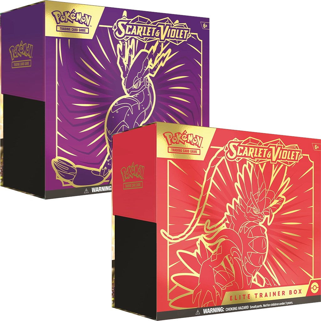 Scarlet & Violet Elite Trainer Boxes [Set of 2] - SV01: Scarlet ...