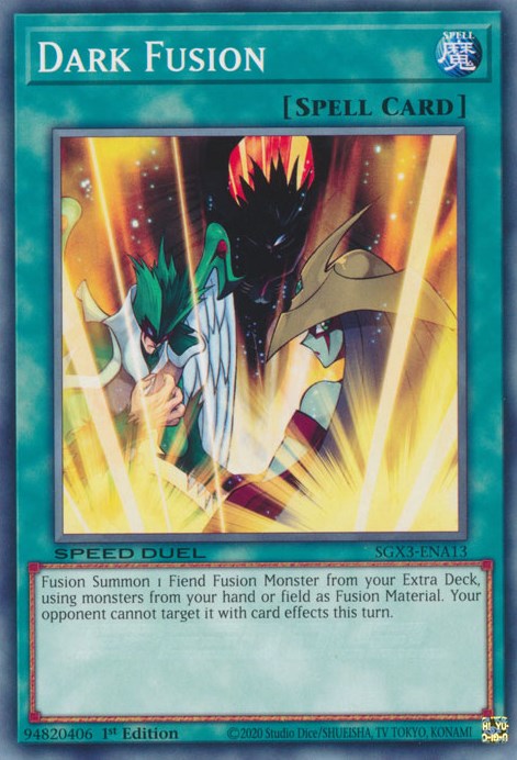 Dark Fusion - Speed Duel GX: Duelists of Shadows - YuGiOh