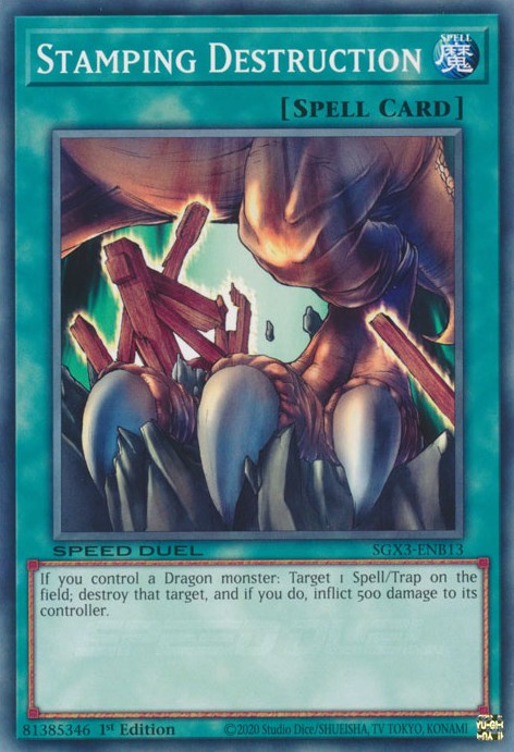 Stamping Destruction - Speed Duel GX: Duelists of Shadows - YuGiOh
