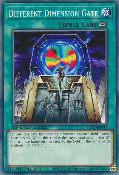 Different Dimension Gate (F) - Speed Duel GX: Duelists of Shadows - YuGiOh