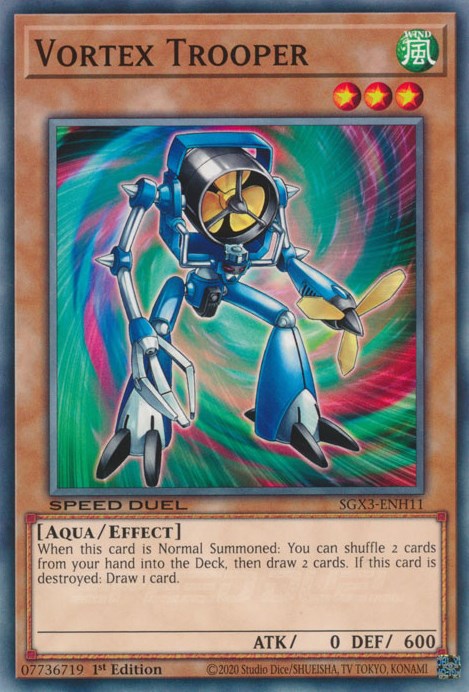 Vortex Trooper - Speed Duel GX: Duelists of Shadows - YuGiOh