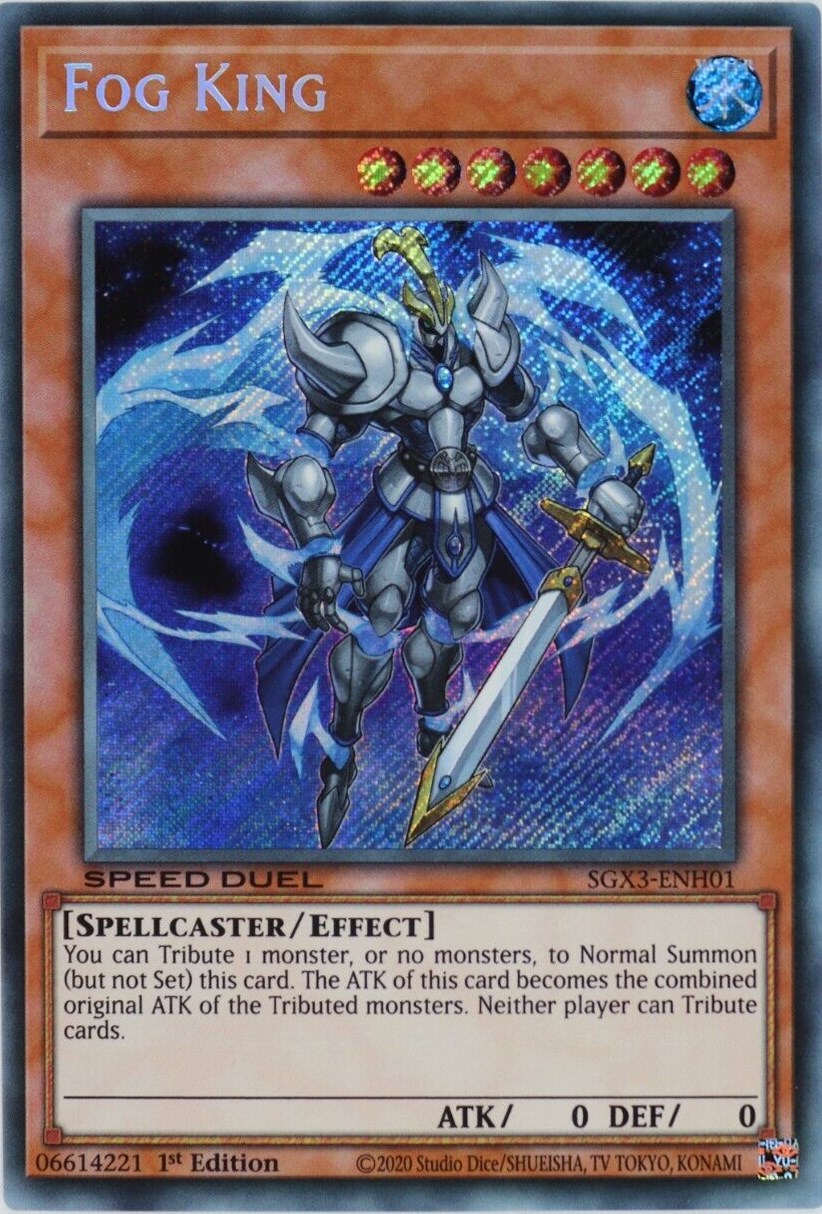 Fog King (Secret Rare) - Speed Duel GX: Duelists of Shadows - YuGiOh