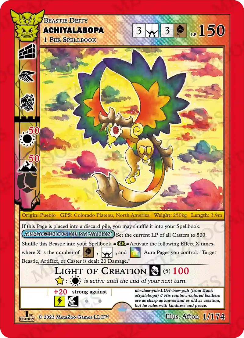 Achiyalabopa - Native: First Edition - MetaZoo