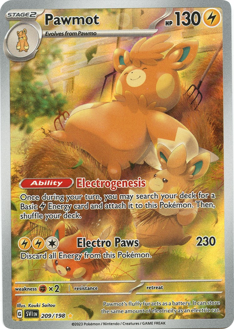 Pawmot - 209/198 - SV01: Scarlet & Violet Base Set - Pokemon