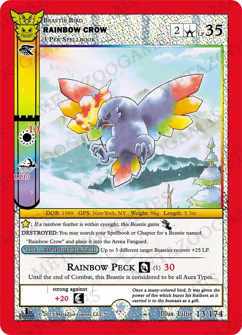 Rainbow Crow - Native: First Edition - MetaZoo