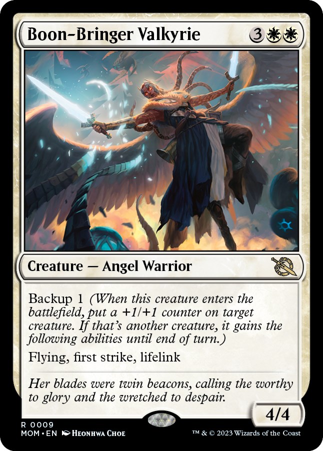 Boon-Bringer Valkyrie - March of the Machine - Magic: The Gathering