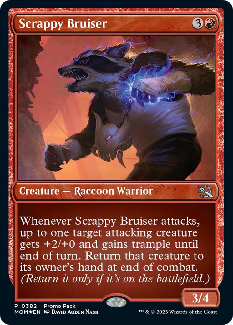 Scrappy Bruiser - Promo Pack: March of the Machine - Magic: The Gathering