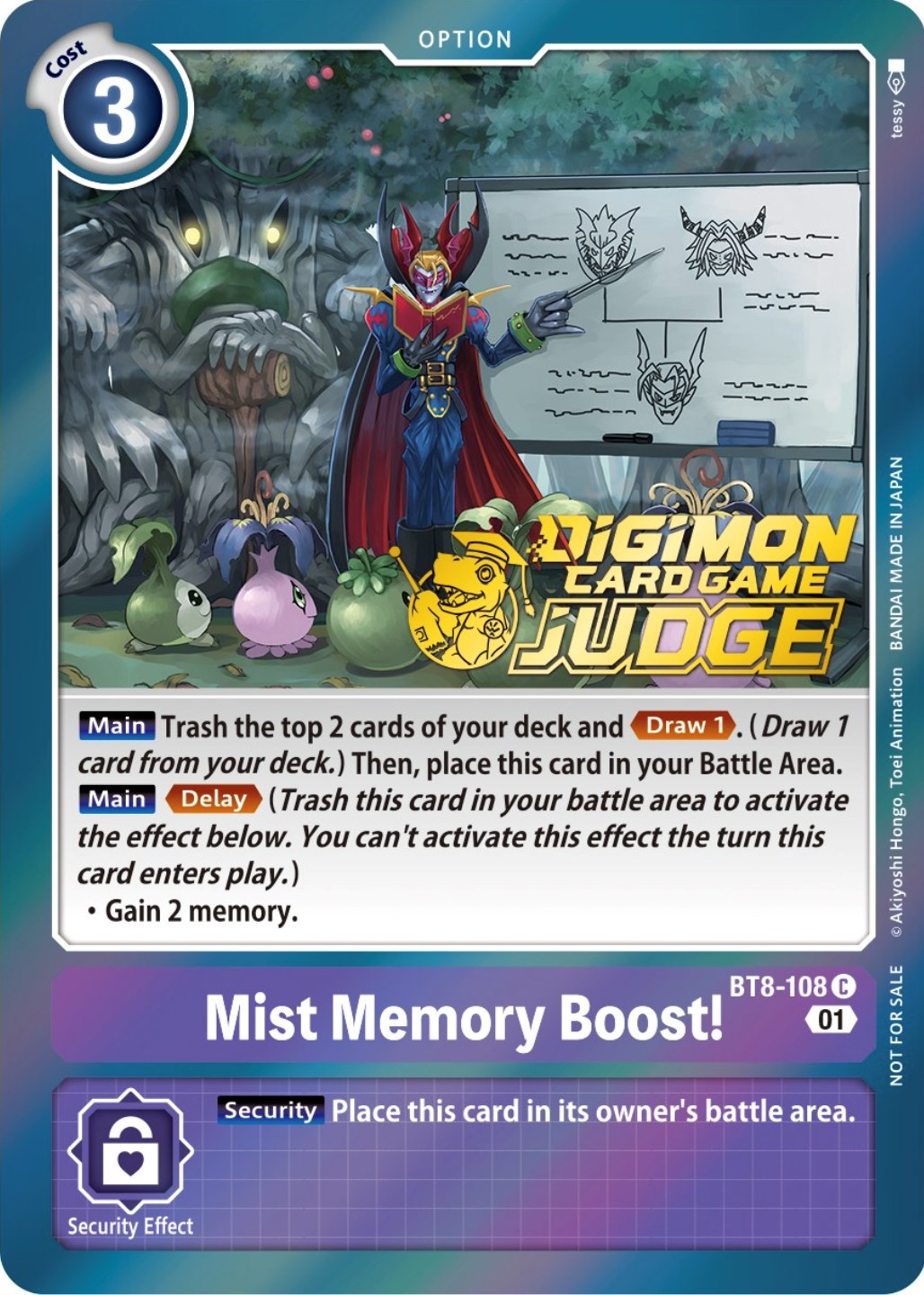 Mist Memory Boost! (Judge Pack 3) - New Awakening - Digimon Card Game