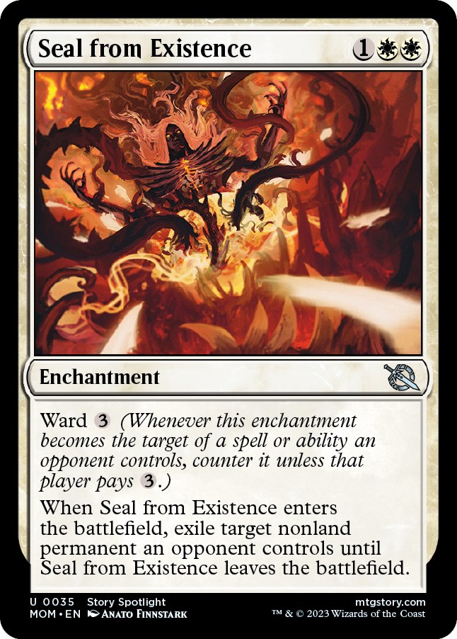Seal from Existence - March of the Machine - Magic: The Gathering