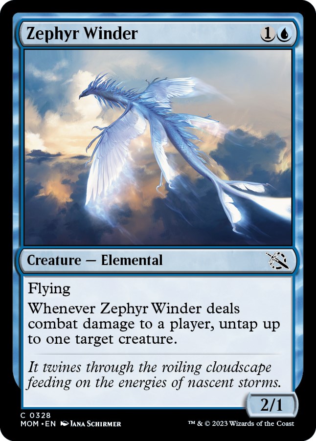 Zephyr Winder - March of the Machine - Magic: The Gathering