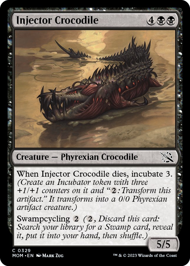 Injector Crocodile - March of the Machine - Magic: The Gathering