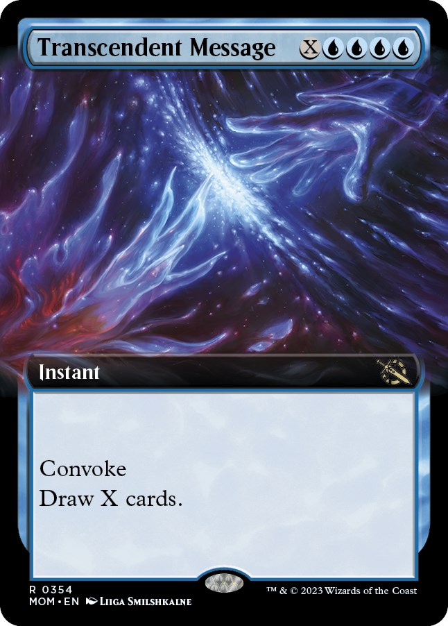 Transcendent Message (Extended Art) - March of the Machine - Magic: The ...
