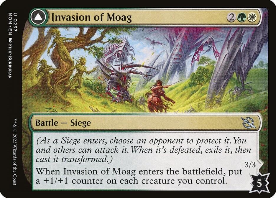 Invasion of Moag - March of the Machine - Magic: The Gathering
