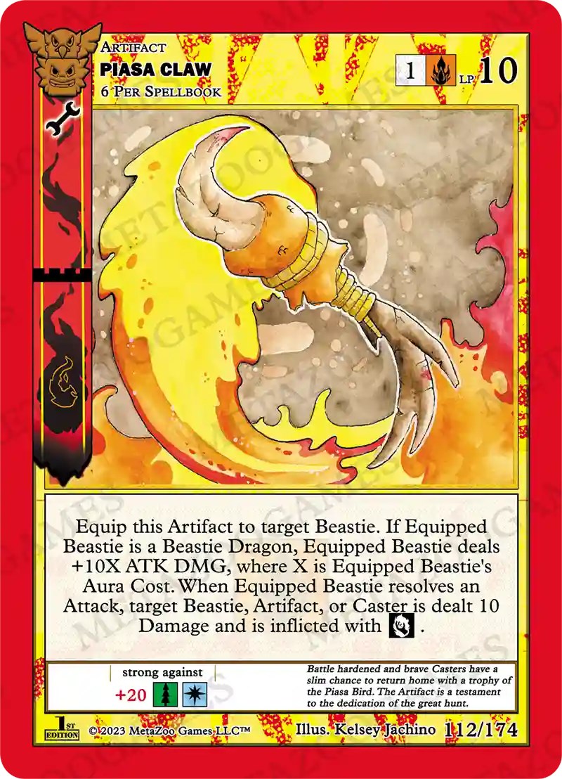 Piasa Claw - Native: First Edition - MetaZoo