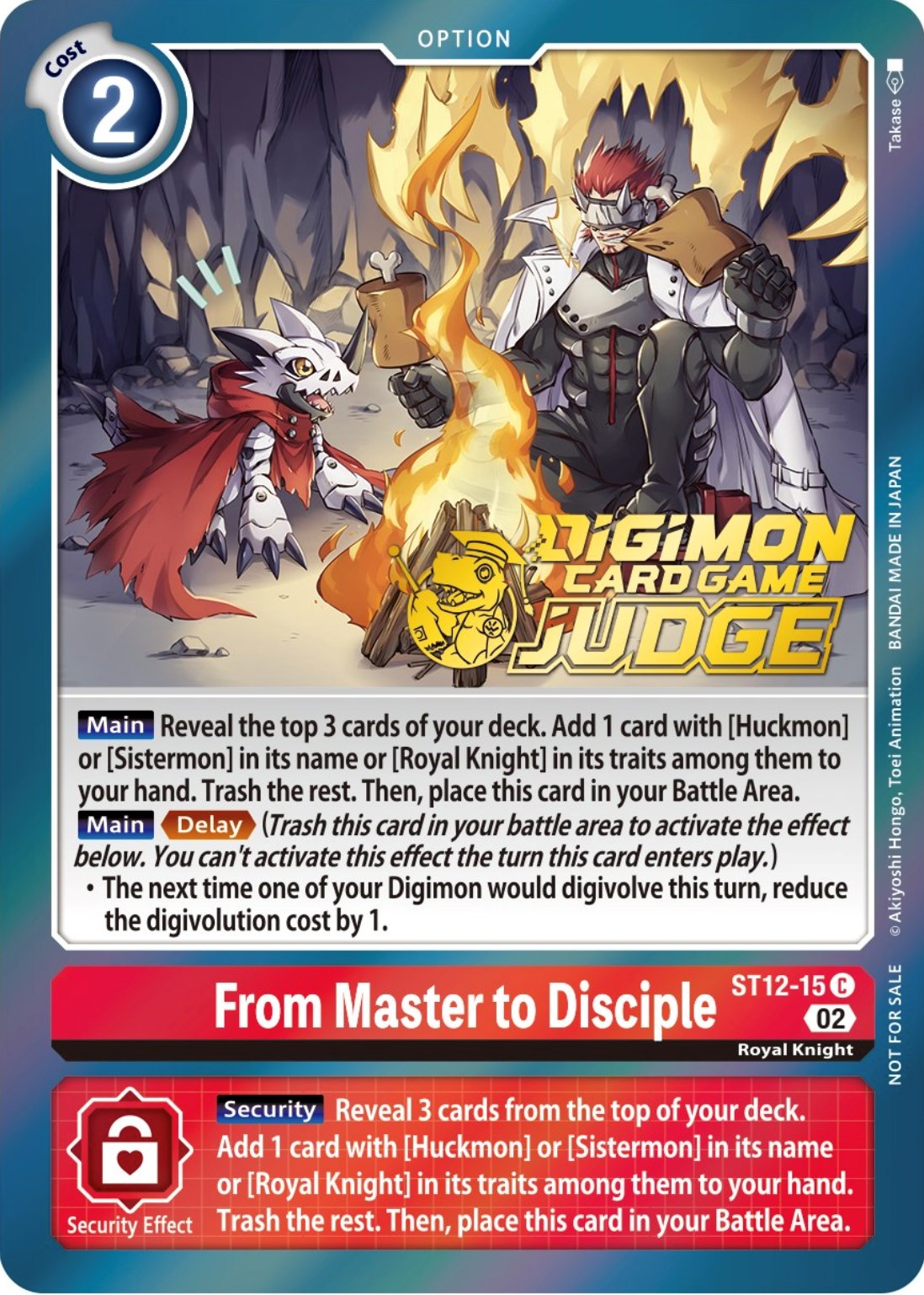 From Master to Disciple (Judge Pack 3) - Starter Deck 12: Jesmon ...