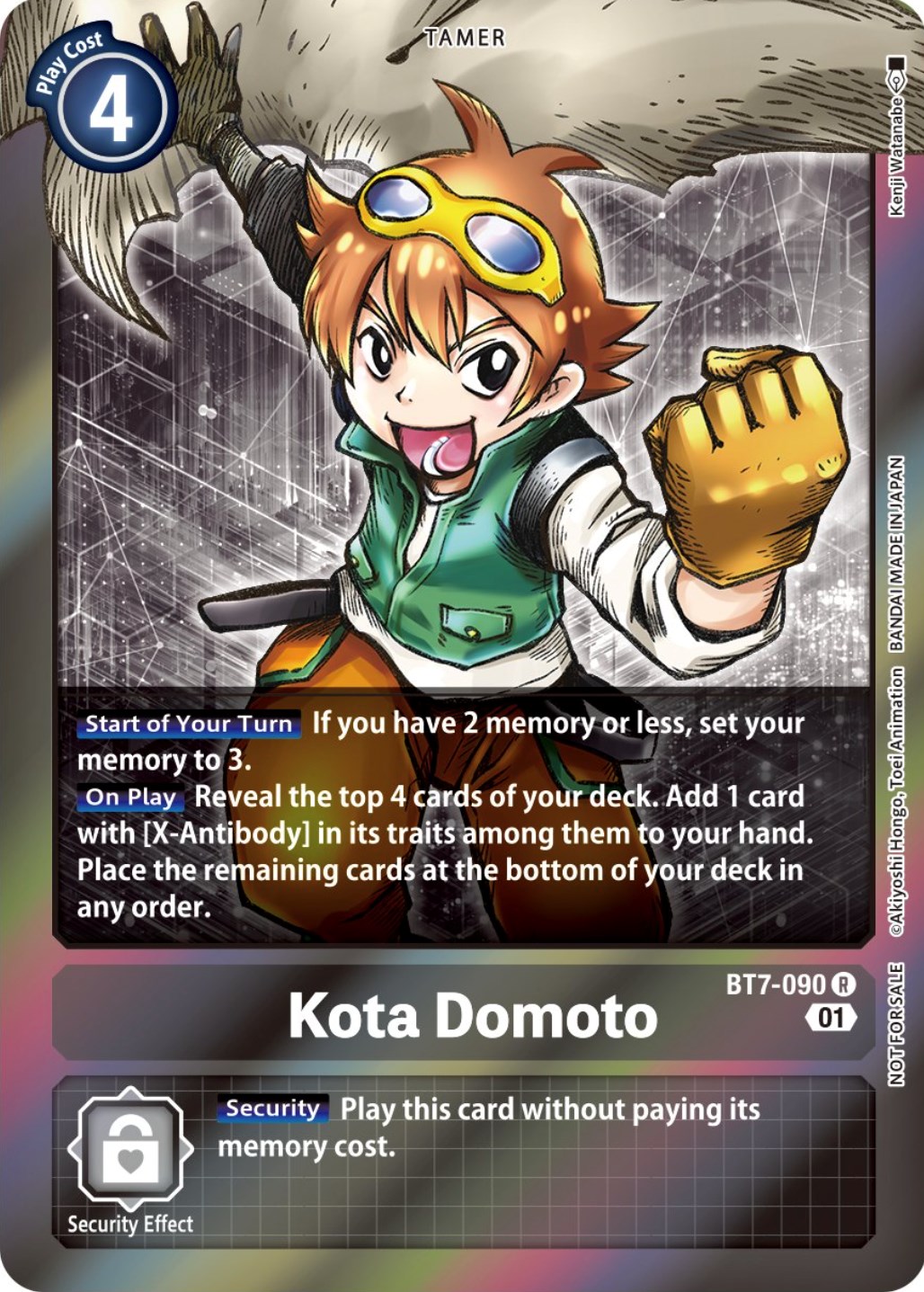 Kota Domoto (Event Pack 4) - Next Adventure - Digimon Card Game