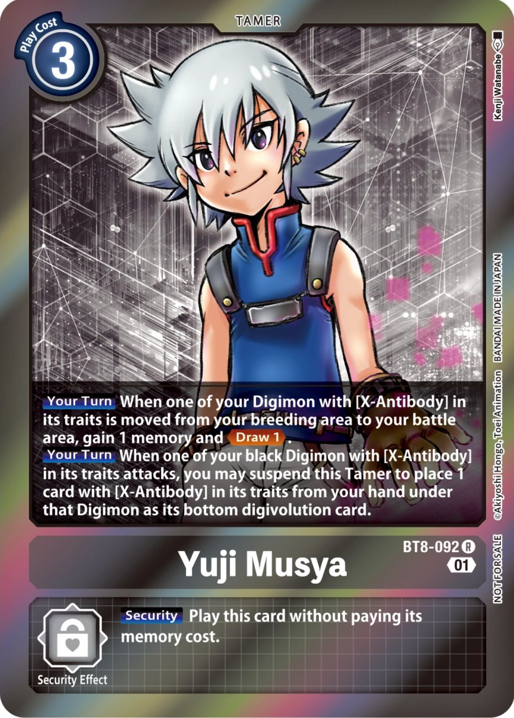 Yuji Musya (Event Pack 4) - New Awakening - Digimon Card Game