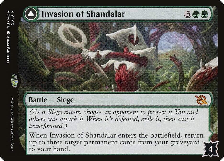Invasion of Shandalar - March of the Machine - Magic: The Gathering