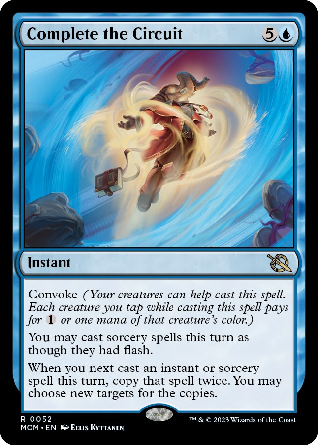Complete the Circuit - March of the Machine - Magic: The Gathering