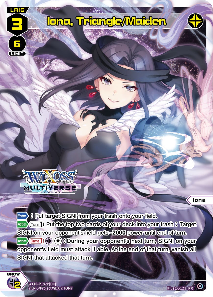 Iona, Triangle/Maiden (Box Purchase) - Promo Cards - WIXOSS