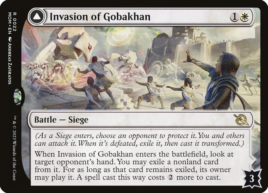 Invasion of Gobakhan - March of the Machine - Magic: The Gathering