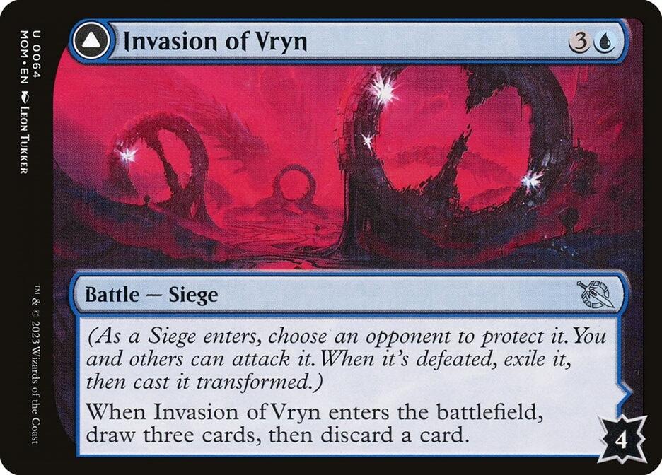 Invasion of Vryn - March of the Machine - Magic: The Gathering