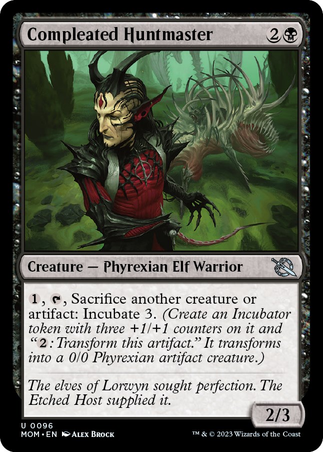 Compleated Huntmaster - March of the Machine - Magic: The Gathering