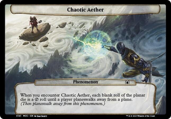 Chaotic Aether - Planechase: March of the Machine - Magic: The Gathering