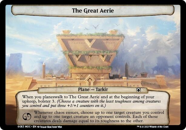 The Great Aerie - Planechase: March of the Machine - Magic: The Gathering