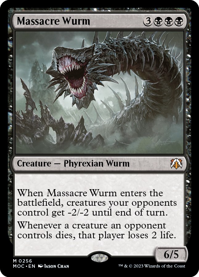 Massacre Wurm - Commander: March of the Machine - Magic: The Gathering