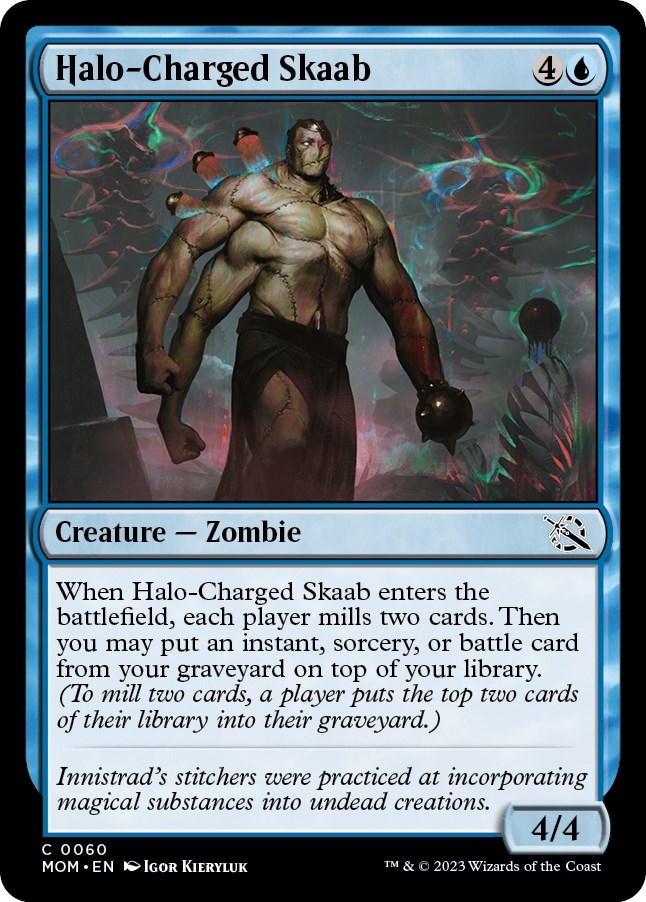 Halo-Charged Skaab - March of the Machine - Magic: The Gathering