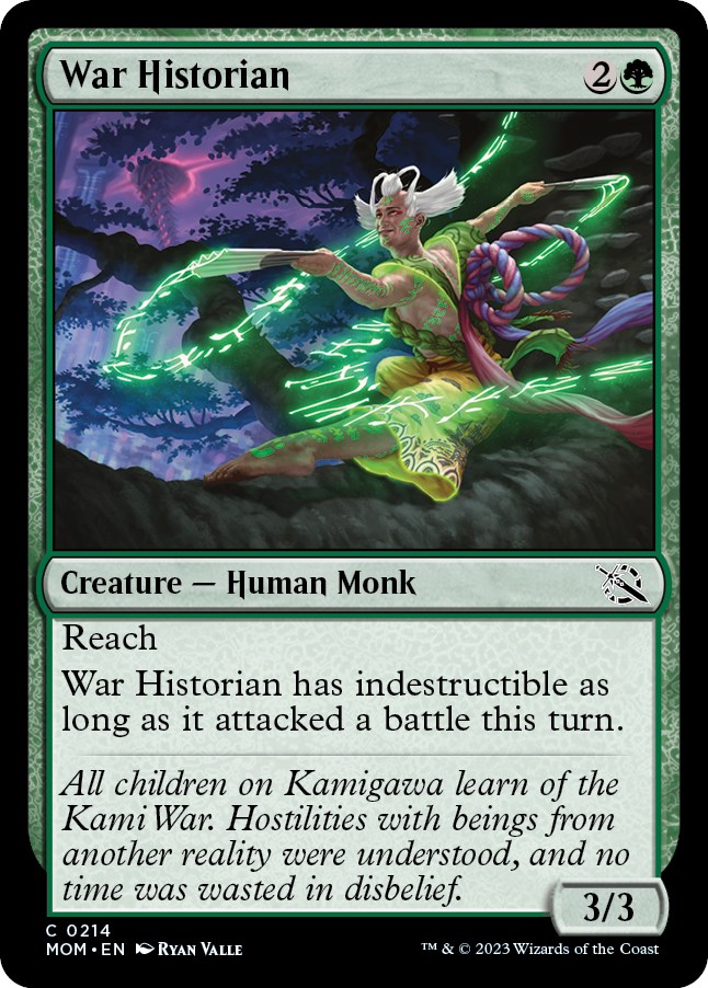 War Historian - March of the Machine - Magic: The Gathering