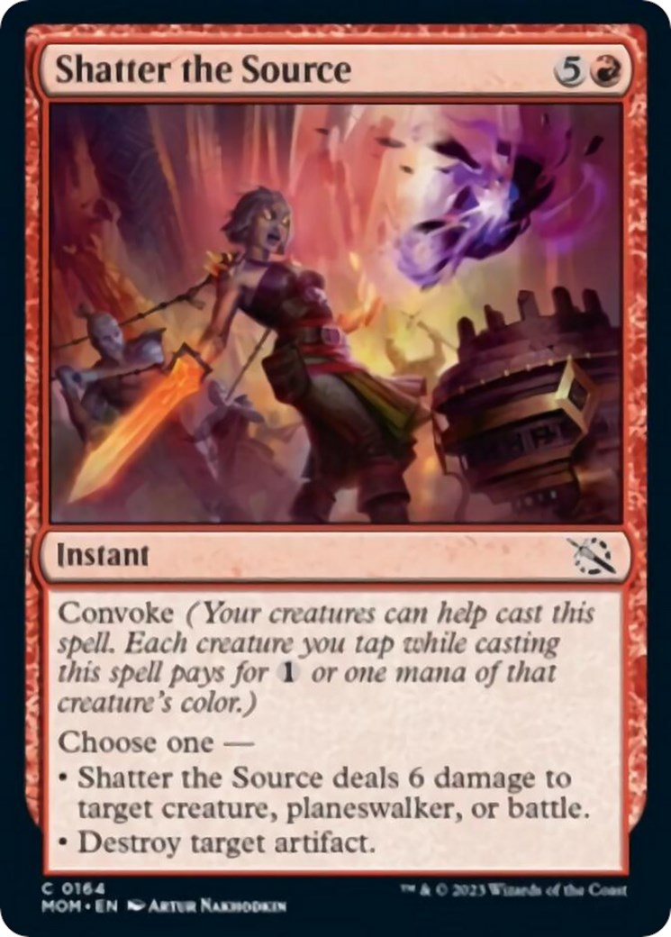 Shatter the Source - March of the Machine - Magic: The Gathering